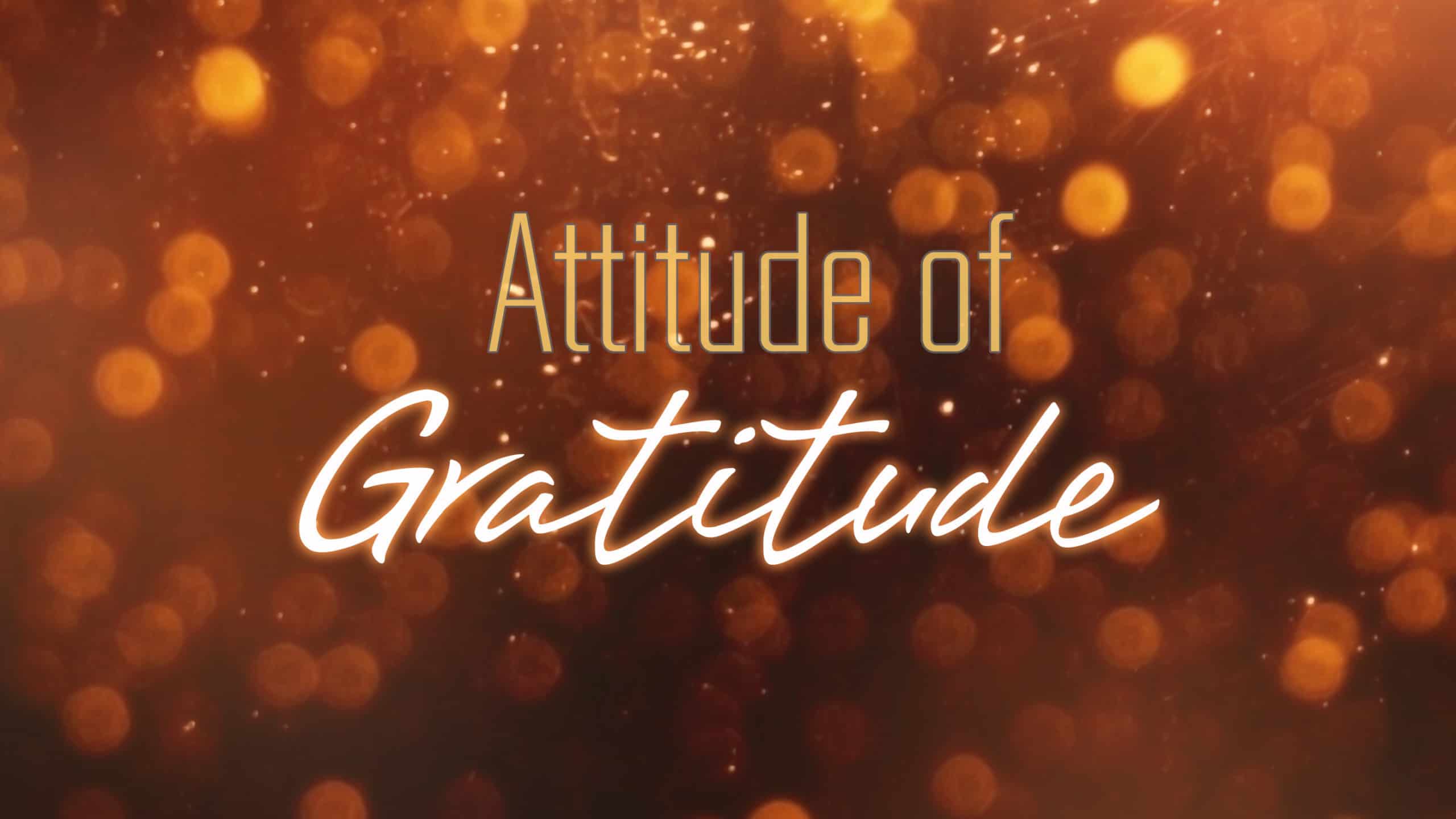 Attitude of Gratitude - Promise Church in Longwood Florida